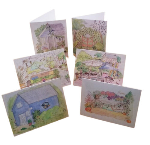 Whimsical Note Card – A Bunch of Whimsy